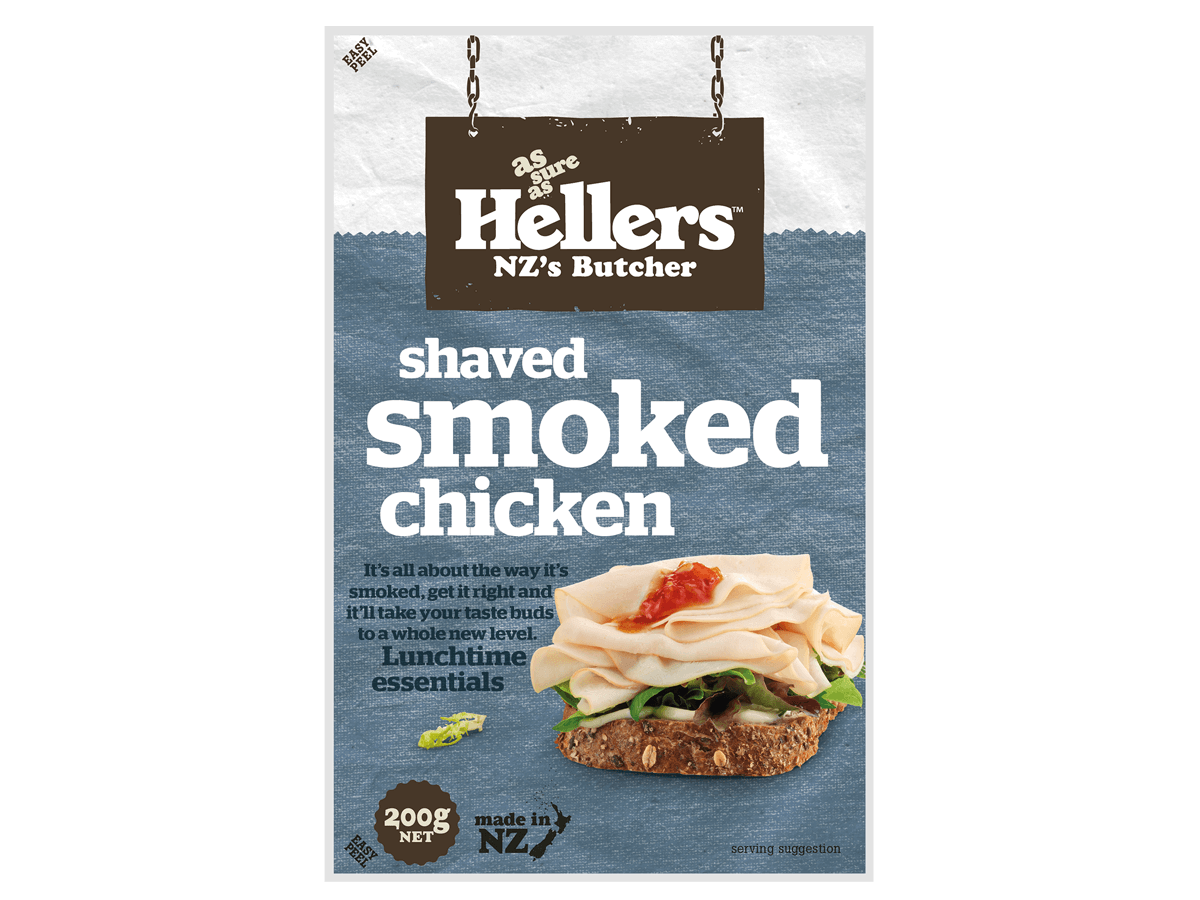 Shaved Smoked Chicken | Hellers Deli | NZ's Butcher