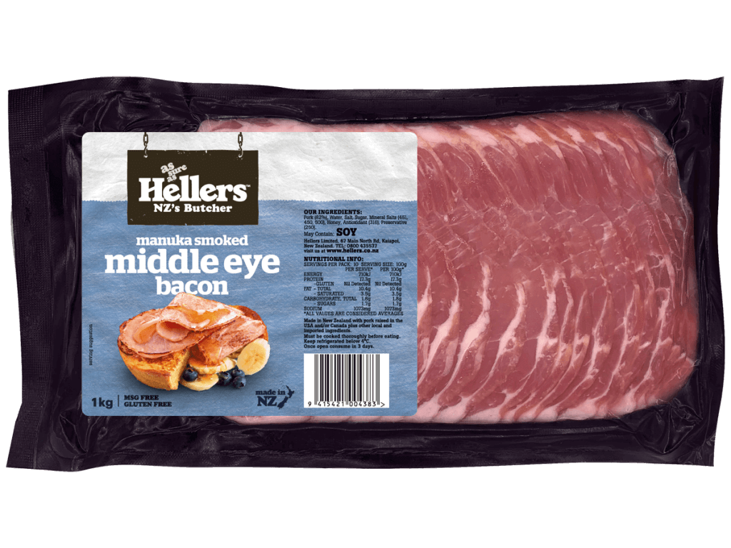 Rasher Bacon | Hellers Bacon | NZ's Butcher