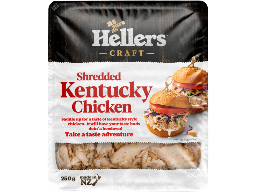 Shredded Kentucky Chicken | Hellers Deli | NZ's Butcher